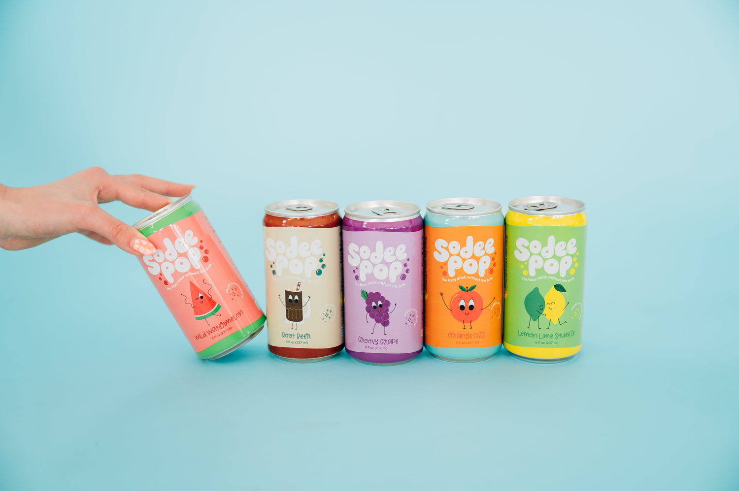 Discover Sodee Pop: Dye-Free, Clean Ingredient Soda